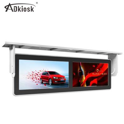 Cina schermo di visualizzazione ultra astuto di 1200:1 del giocatore di pubblicità del bus 19Inch RAM 1G in vendita