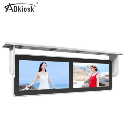 Cina USB collega schermo LCD a 19 pollici 1920X1080 16.7M Color del giocatore di pubblicità del bus il doppio in vendita