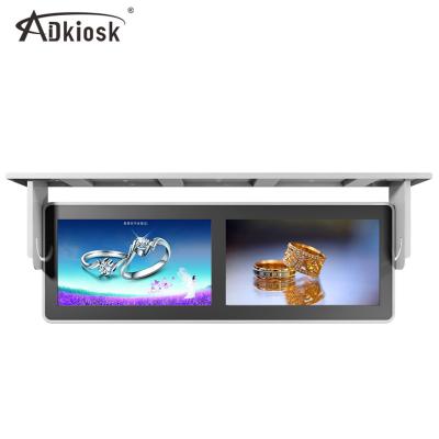 Cina giocatore di pubblicità del bus di 2K FHD/doppio schermo diviso Hang Mount Anti Vibration in vendita