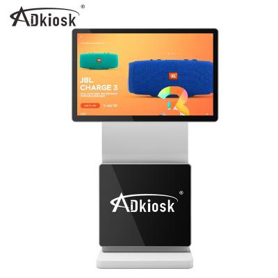 Cina Il 4000:1 pieghevole del chiosco portatile del visualizzatore digitale di HD 21.5Inch contrappone il 4GB DI RAM in vendita