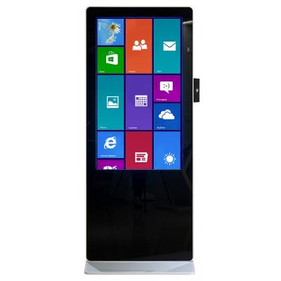 China Touch Screen Floor Standing Kiosk LCD Bill Self Payment Kiosk 16.7M Color for sale