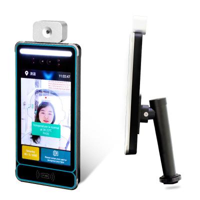 Cina ℃ terminale dello schermo 42 del controllo di accesso 8inch di riconoscimento di fronte di temperatura corporea in vendita