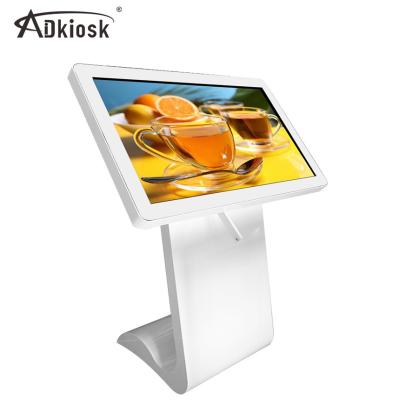 China OS interattivo infrarosso dell'interno 32inch di Android di bianco del totem del chiosco del touch screen del LED for sale