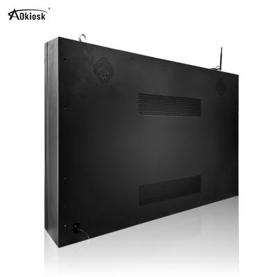 Cina Schermo LCD all'aperto di vetro temperato 500cd/M2 1080p Ip55 fissato al muro in vendita