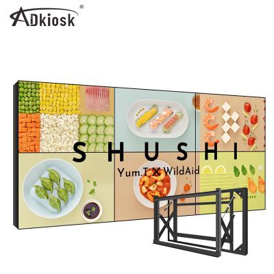 Cina Esposizione d'impionbatura LCD 500cd/m2 4k 180W fissato al muro del regolatore di HD in vendita