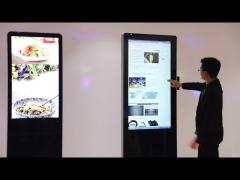 Interactive Touch Screen Payment Terminal Kiosk with Barcode Scanner Card Reader for Selfservice