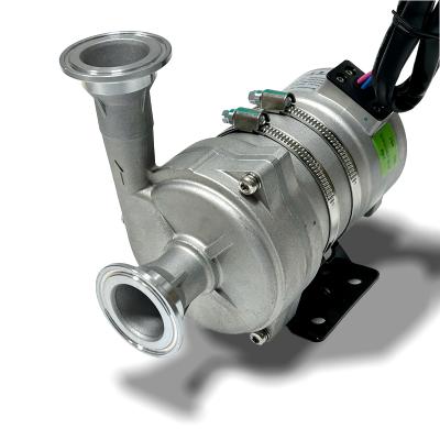 China 24VDC High Efficiency Electric Coolant Pump - IP68 Waterproof for Industrial Refrigeration Glycol Circulation for sale