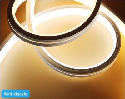 China claro de néon conduzido nenhuma luz de tira interna clara spoting do flexibel do silicone da decoração 24V 12V for sale