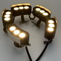 China 24V IP65 LED Wall Washer Light 24W per Meter 1500lm 6063 Aluminum for sale