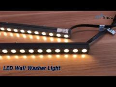Exterior LED Wall Washer Light Rgbw Dmx512 24W 3000K Waterproof