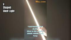 V-Shaped Shelf Light