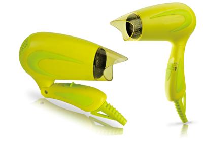 China Hotel Guest Room Ionic Travel Hair Dryer With Concentrator PC Material for sale