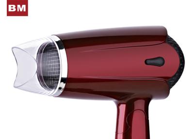China Folding Handle Ionic Travel Hair Dryer 1200W With Safe Cut Off for sale