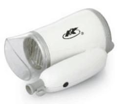 China 120 / 230V Ionic Travel Hair Dryer Electric Safety Control CE / GS Certificated for sale