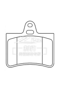 China Asbestos-Free Good Ceramic Brake Pads For Automotive Replacement for sale