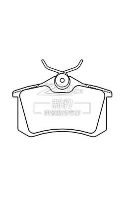Quality Toyota Front Rear Brake Pad Set ZK-11013 with OEM 04466-12130 for N Series Vehicle for sale