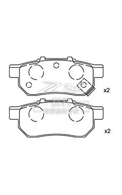 Quality 10mm Ceramic BMW Brake Pad Set with Included Wear Sensor 2.5 Pounds Weight and Hardware Included for sale