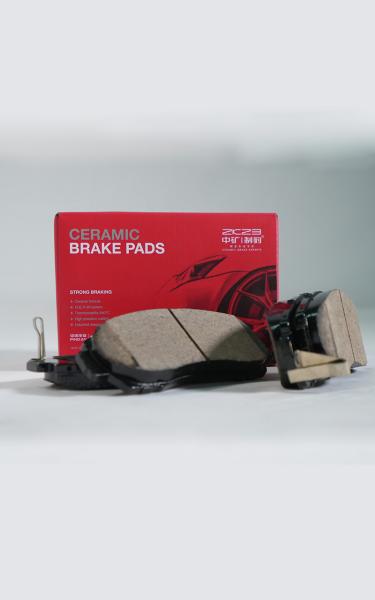 Quality Honda Vehicle Exclusive Front Brake Pads With 0.5 Inches Rubber Shims Wear Sensor Included for sale