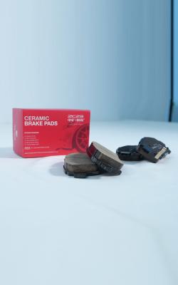 China Part Number DBP-001 Chamfered Yes Best Ceramic Brake Pads Featuring Consistent Performance and Minimal Noise Generation for sale