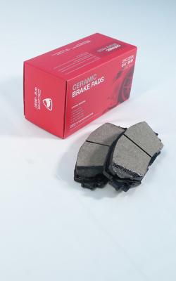 China Corrosion Resistance Front Disc Brake Pad Set Chamfered Designed for Braking in Commercial and Industrial Vehicle Applications for sale