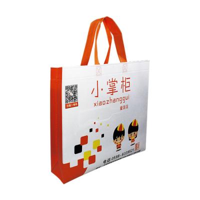 Cina Tirata non tessuta dei sacchetti della spesa 77gsm del polipropilene del trasferimento di calore anti in vendita