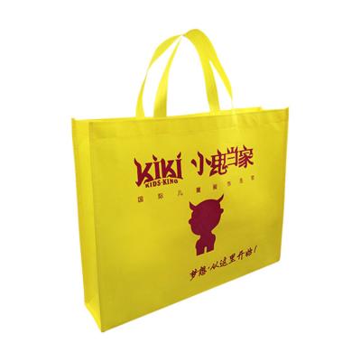 Cina Borse biodegradabili non tessute 88gsm Eco del supermercato pp amichevole in vendita