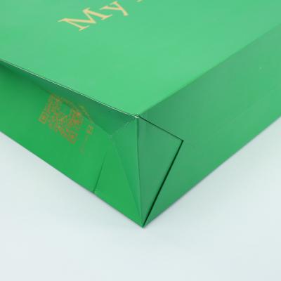 Cina Maniglia su ordinazione di Logo Paper Bag With Rope del regalo di lusso in vendita