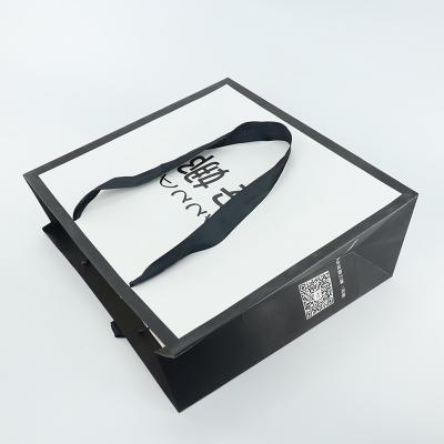 Cina Acquisto variopinto Tote Bag With Logo della borsa di carta kraft della stampa su ordinazione in vendita