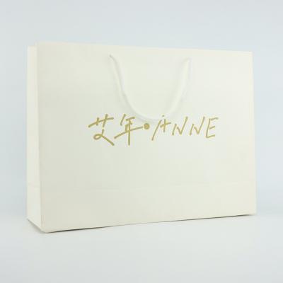 Cina Riutilizzabile pieghevole su ordinazione di Logo Paper Bag Shopping Packaging del trasportatore del boutique in vendita