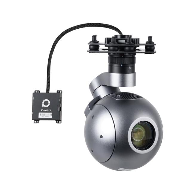 30x EO AI Object Tracking Gimbal Camera side view