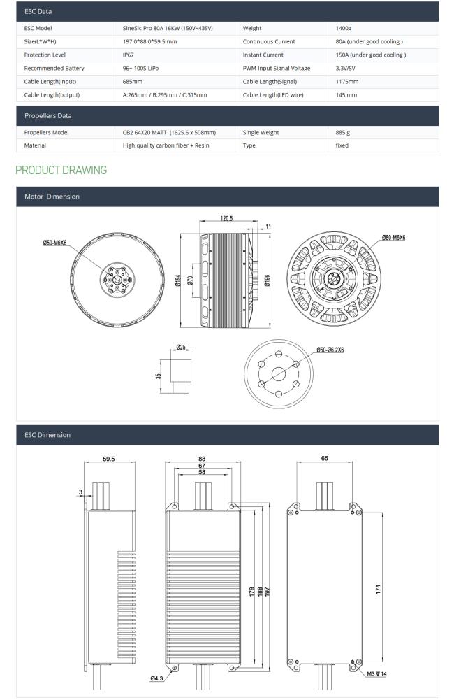 Close-up view of HB60 brushless motor components