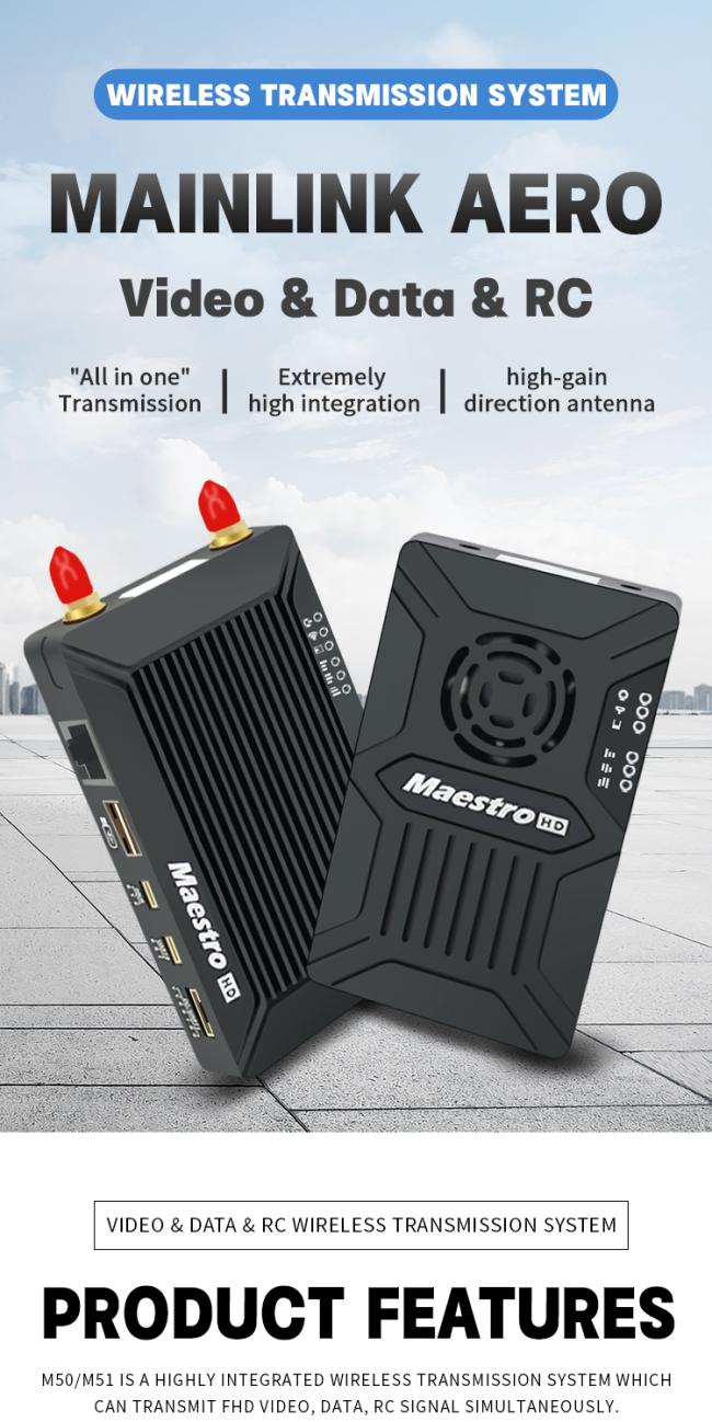 M51 Wireless Transmission System front view