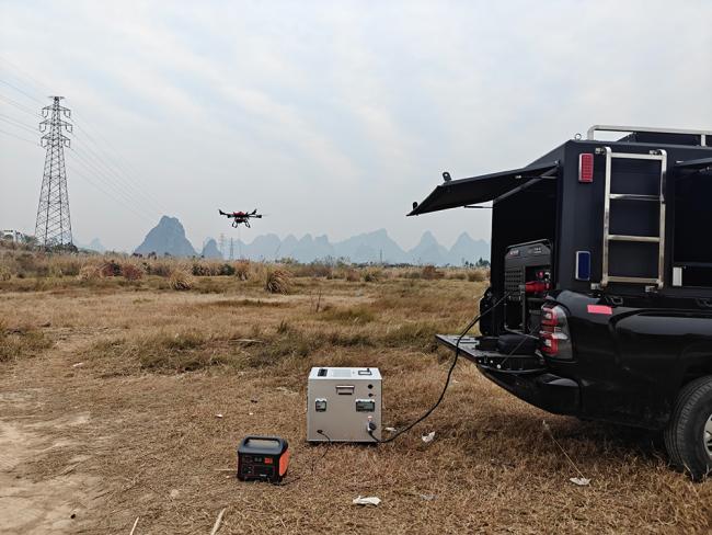 Tethered UAV system components