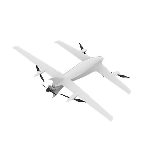 Quality Qinglong Tandem Wing Long Endurance VTOL UAV Take-Off Weight 35kg TX-D35 for sale