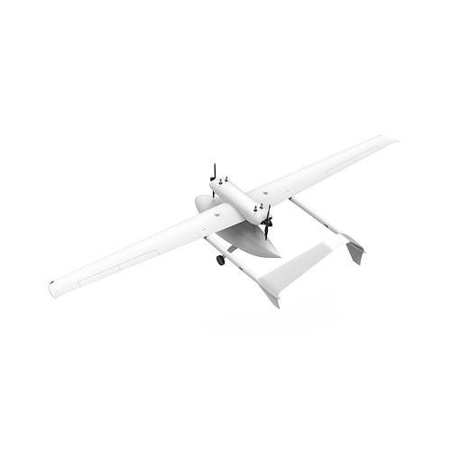 Quality White Vtol Fixed Wing Drone High Efficiency Aerodynamic Air Resistant VTOL for sale