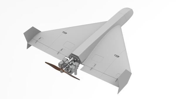 Quality Modular Fixed Wing Vertical Takeoff Drone Vtol Fixed Wing Uav With Gasoline for sale