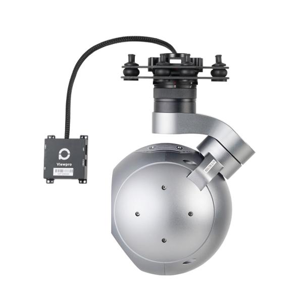 Quality Infrared Drone Gimbal Camera LRF High Resolution With GPS Coordinate Resolving for sale