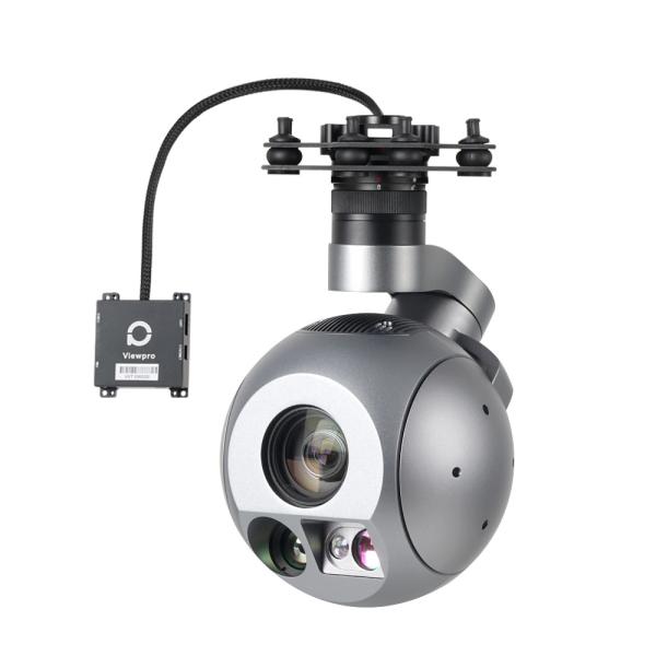Quality Infrared Drone Gimbal Camera LRF High Resolution With GPS Coordinate Resolving for sale