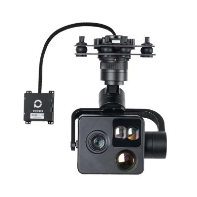 China Dual Sensor LRF Drone Com Gimbal 2-Image Focusing Mirror 4.08MP for sale