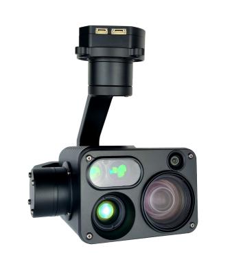 China Universal Joint Gimbal with 30x Optical Zoom 640x512 Thermal Imaging and 1800m Laser Ranging for Drones for sale