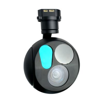 China EHP20G12L30 High Performance Three-Sensor Gimbal Camera with 20X Optical Zoom, Three-Axis Stabilization, and 3000m Laser Rangefinder for sale