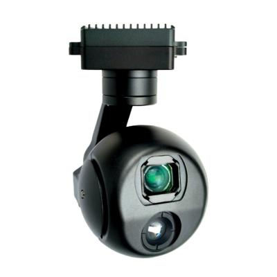 China DHU05G609 45x Hybrid Zoom Drone Camera with 640x512 Thermal Imaging and 3-Axis Stabilization Gimbal for sale