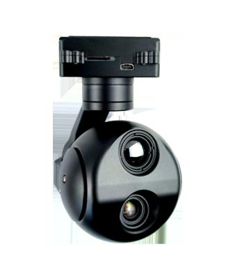 China 1080P Fixed Focus 640×512 Thermal Imaging Three-Axis Stabilized Gimbal Camera for Drones for sale