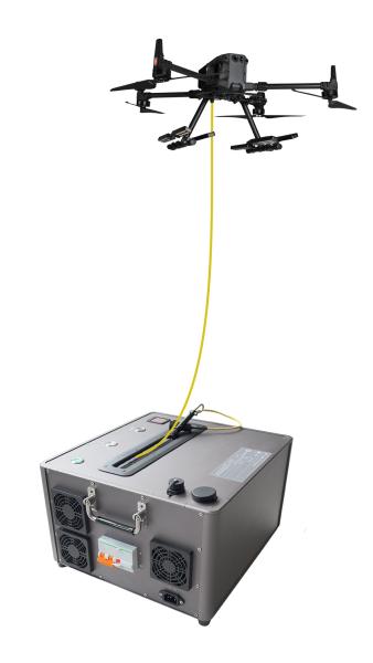 Quality 3000W Mooring Box Tethered UAV Systems User Friendly Aluminum Alloy Shell for sale