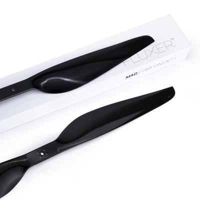 China FLUXER 32x10.5 Inch Glossy Carbon Fiber Drone Propeller with High Thrust Limitation for sale