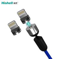 China 720 Degree Stable Magnetic Type C Charging Cable Multiscene Portable for sale