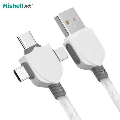 Cina Cavo di telefono di Stainproof Multiscene USB C, OEM 3 in 1 cavo di carico mobile in vendita