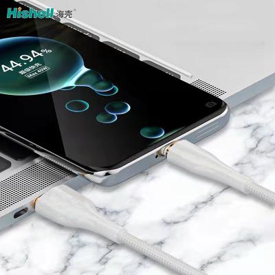 Cina Cavo intrecciato di nylon del caricatore del telefono del PVC di RoHS, cavo di dati mobile del caricatore 5A in vendita