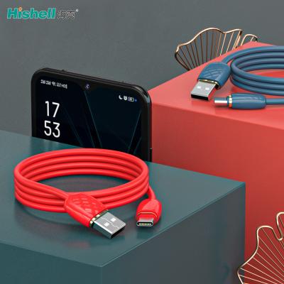 Cina Cavo antiusura del caricatore del telefono cellulare di Hishell, cavo mobile multicolore del trasferimento di dati in vendita