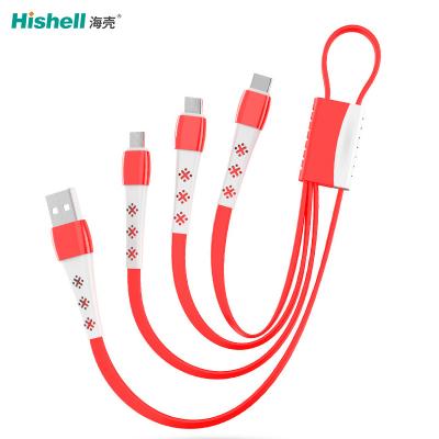 Cina Cavo di telefono robusto di lunghezza 18cm USB, multi cavo dell'anti dell'abrasione caricatore del telefono in vendita